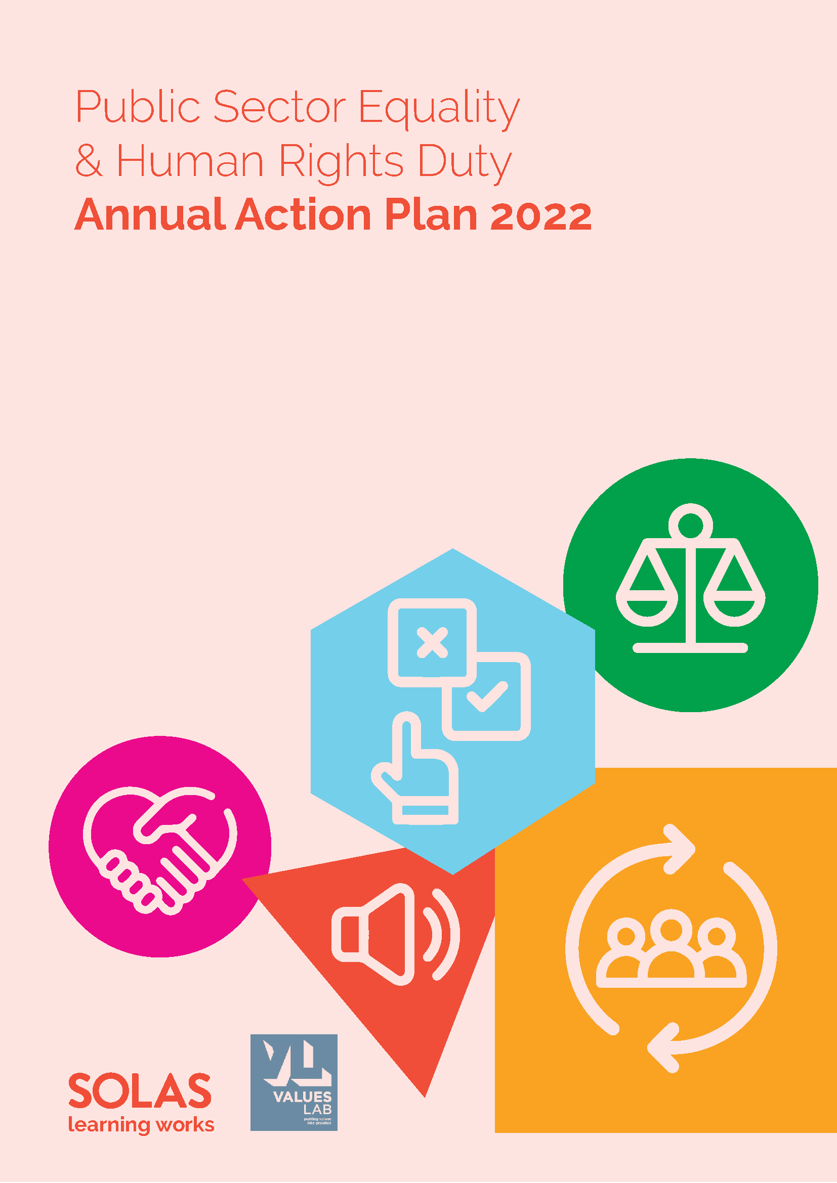 Solas | Learning Works | SOLAS and The Public Sector Equality and Human ...