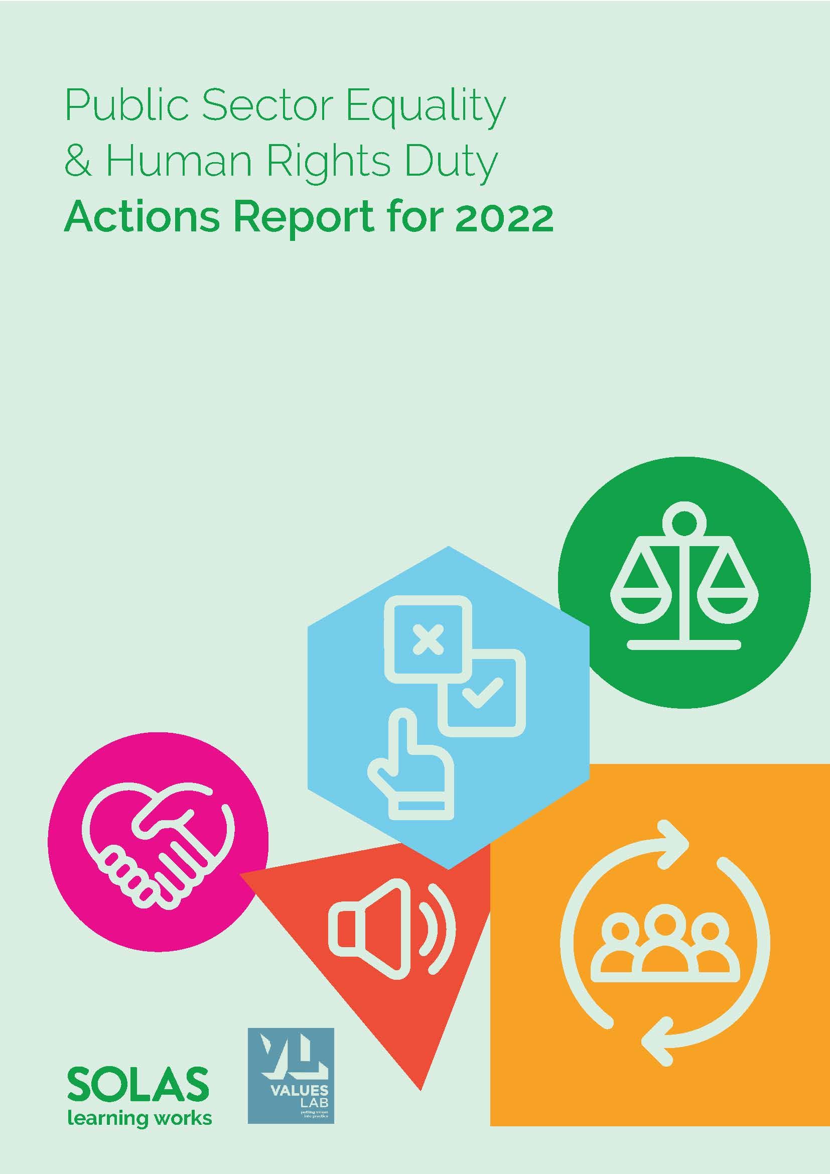 Solas | Learning Works | SOLAS and The Public Sector Equality and Human ...