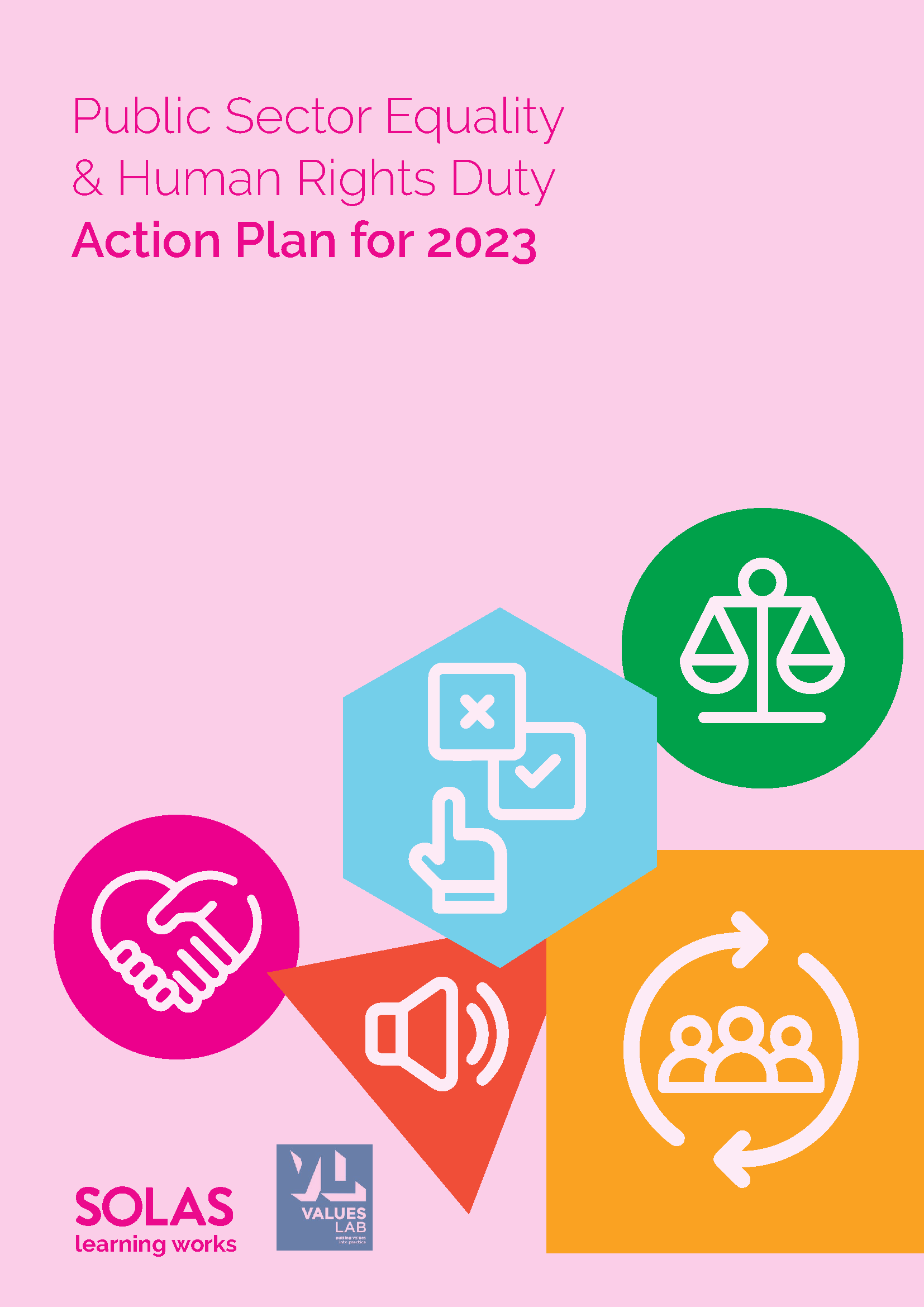 Solas | Learning Works | SOLAS and The Public Sector Equality and Human ...